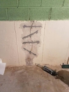 Rhino Carbon Fiber Concrete Crack Lock® Stitches